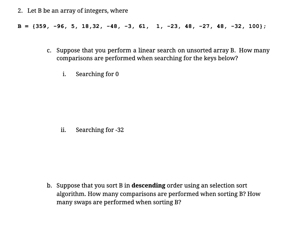 Solved Part 2: Comprehension & Exam Prep Instructions: | Chegg.com