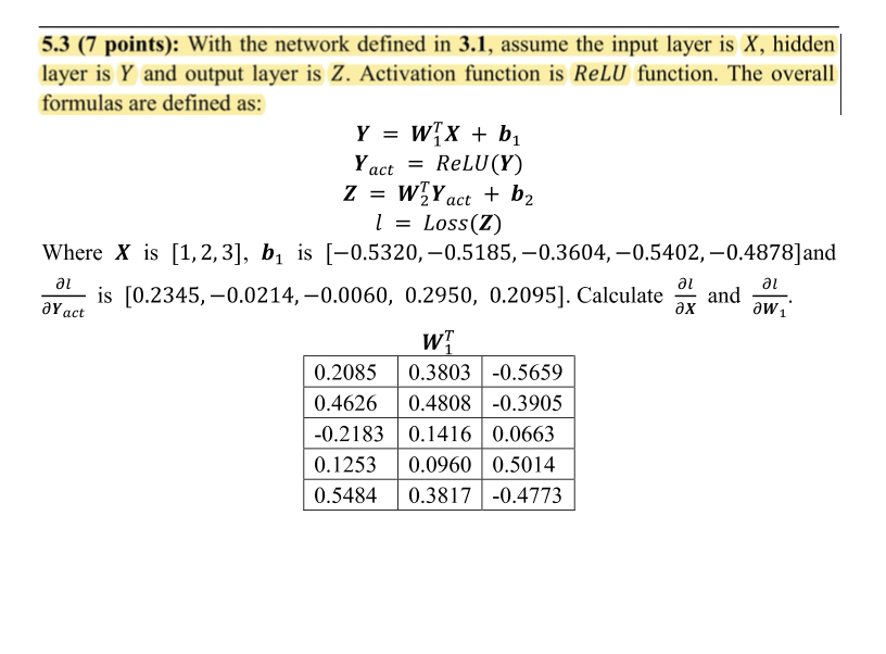 Solved 5.1 (4 points): Draw a fully connected network that | Chegg.com