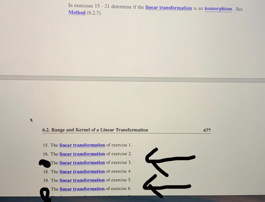 Solved In exercises 15 - 21 determine if the linear | Chegg.com