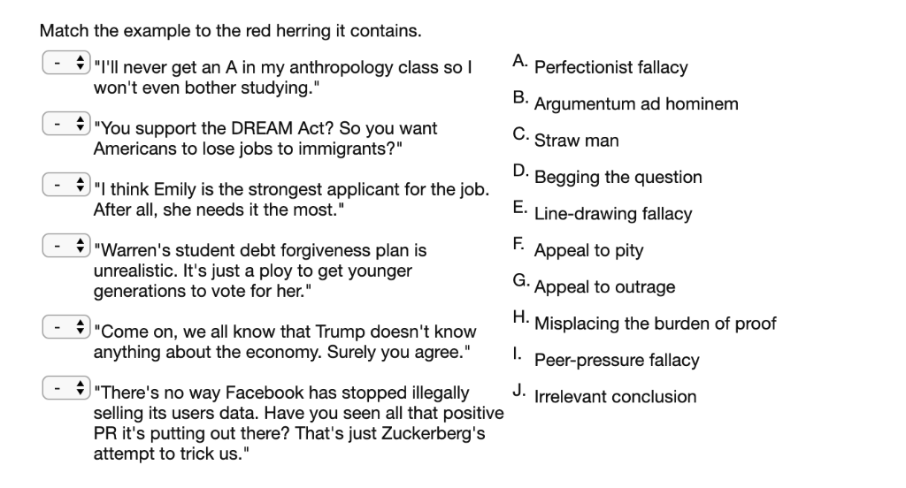 Red Herring Examples In Advertising