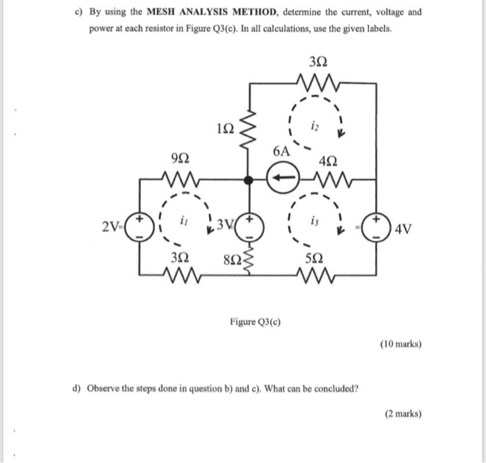 Solved QUESTION 3 a) Explain the CURRENT DIVIDER METHOD and | Chegg.com