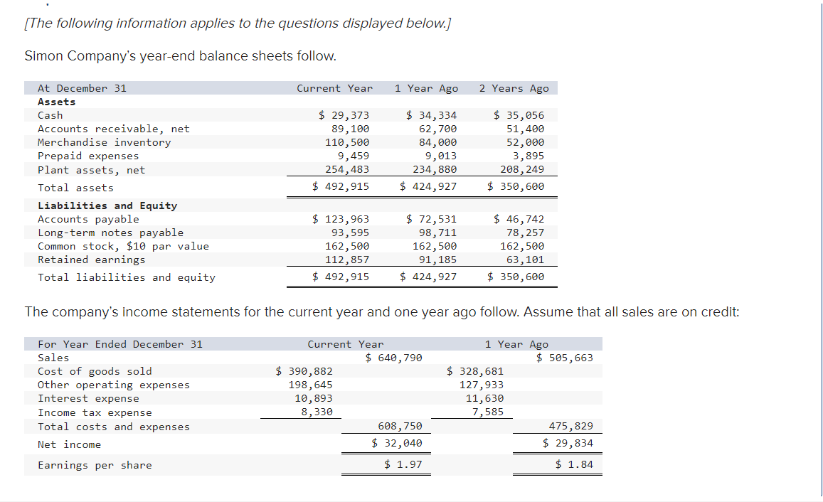 Solved 1-a) Compute days' sales uncollected. (1-b) For each | Chegg.com
