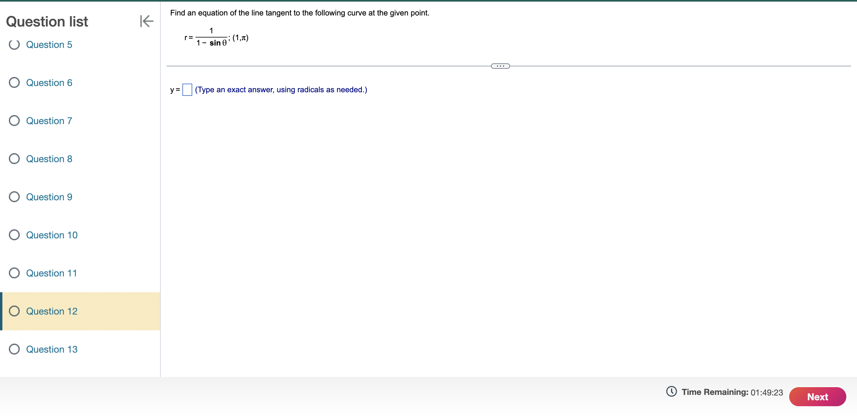 Solved estion list Question 5 Question 6 Question 7 Question | Chegg.com