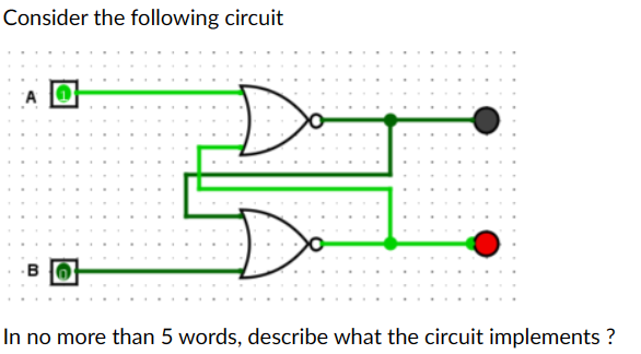 Solved Consider the following circuit In no more than 5 | Chegg.com