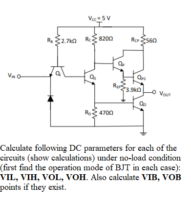 Solved Calculate following DC parameters under no-load | Chegg.com