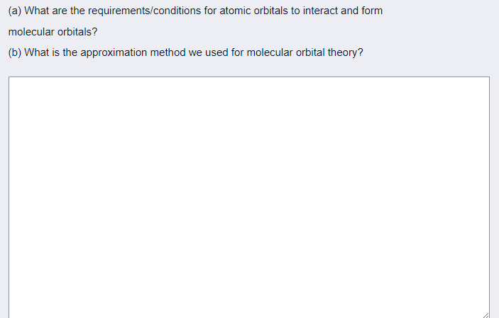 Solved (a) What are the requirements/conditions for atomic | Chegg.com