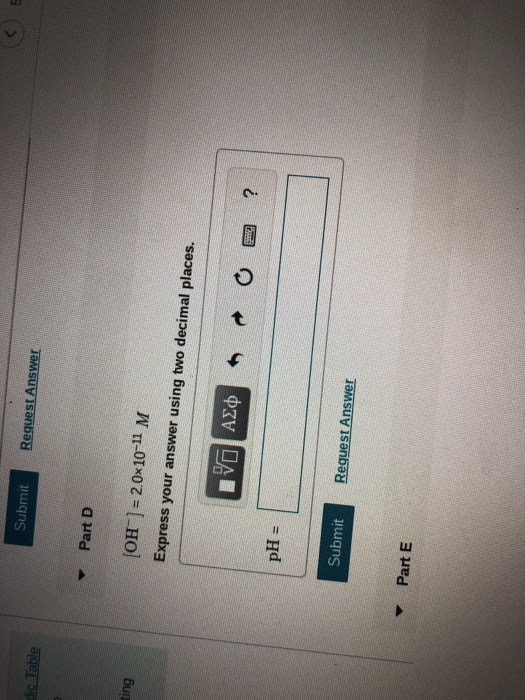Solved Problem 10 51 Part A What Is The Molarity Of An Hcl