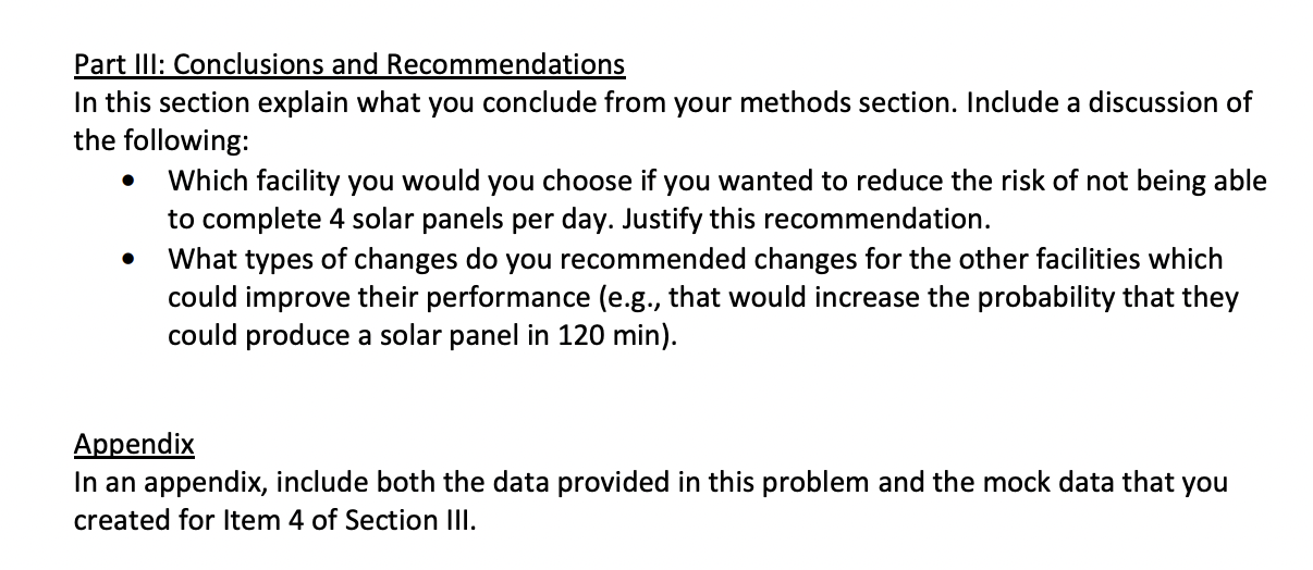 REPORT Prepare a report with the following sections: | Chegg.com