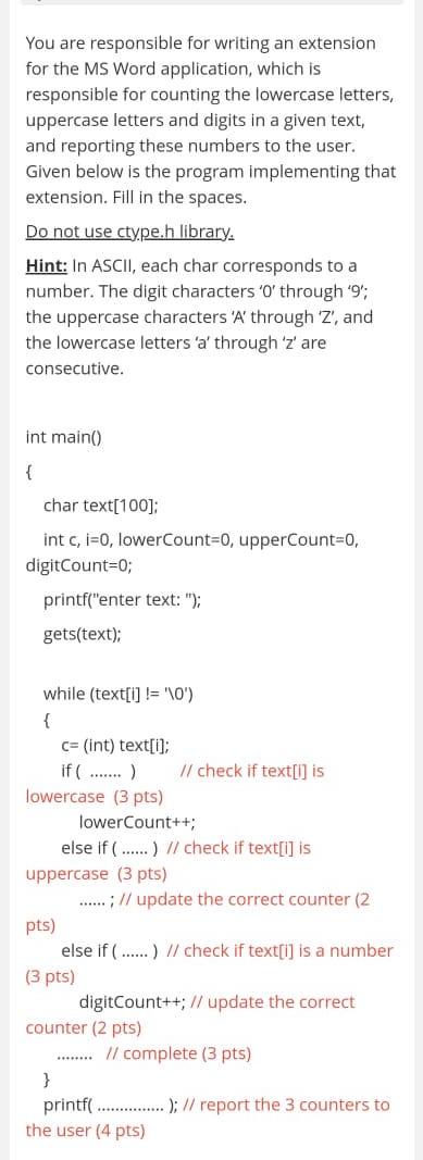 Solved You are responsible for writing an extension for the | Chegg.com