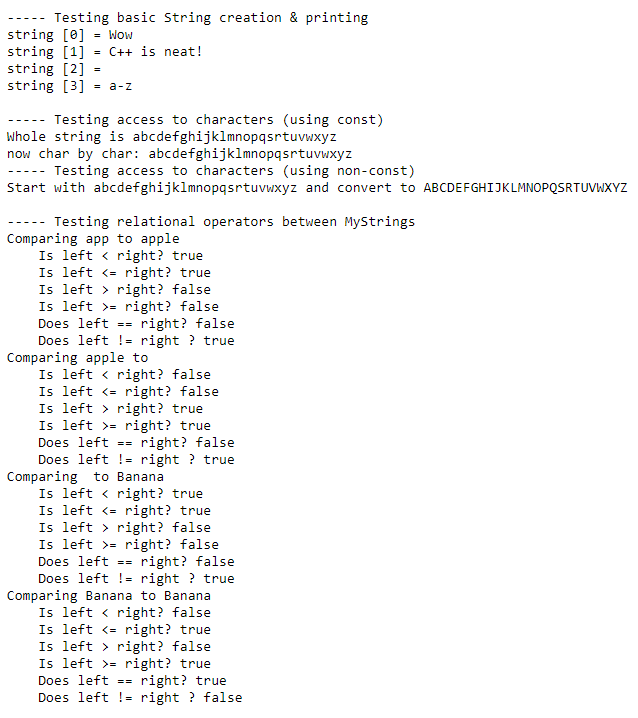 Solved I need files (main.cpp, mystring.cpp, mystring.h)In | Chegg.com