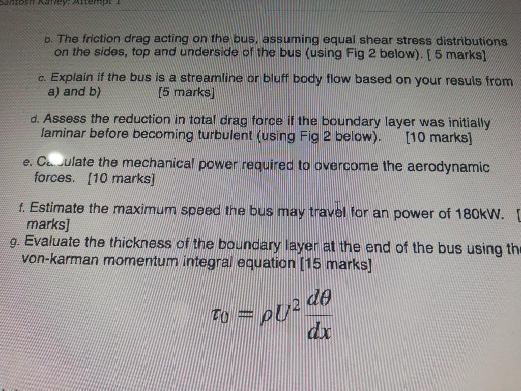A cuboid shaped bus travels along a straight road at | Chegg.com