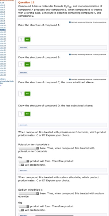 Question 11 Identify the major product(s) for each of | Chegg.com