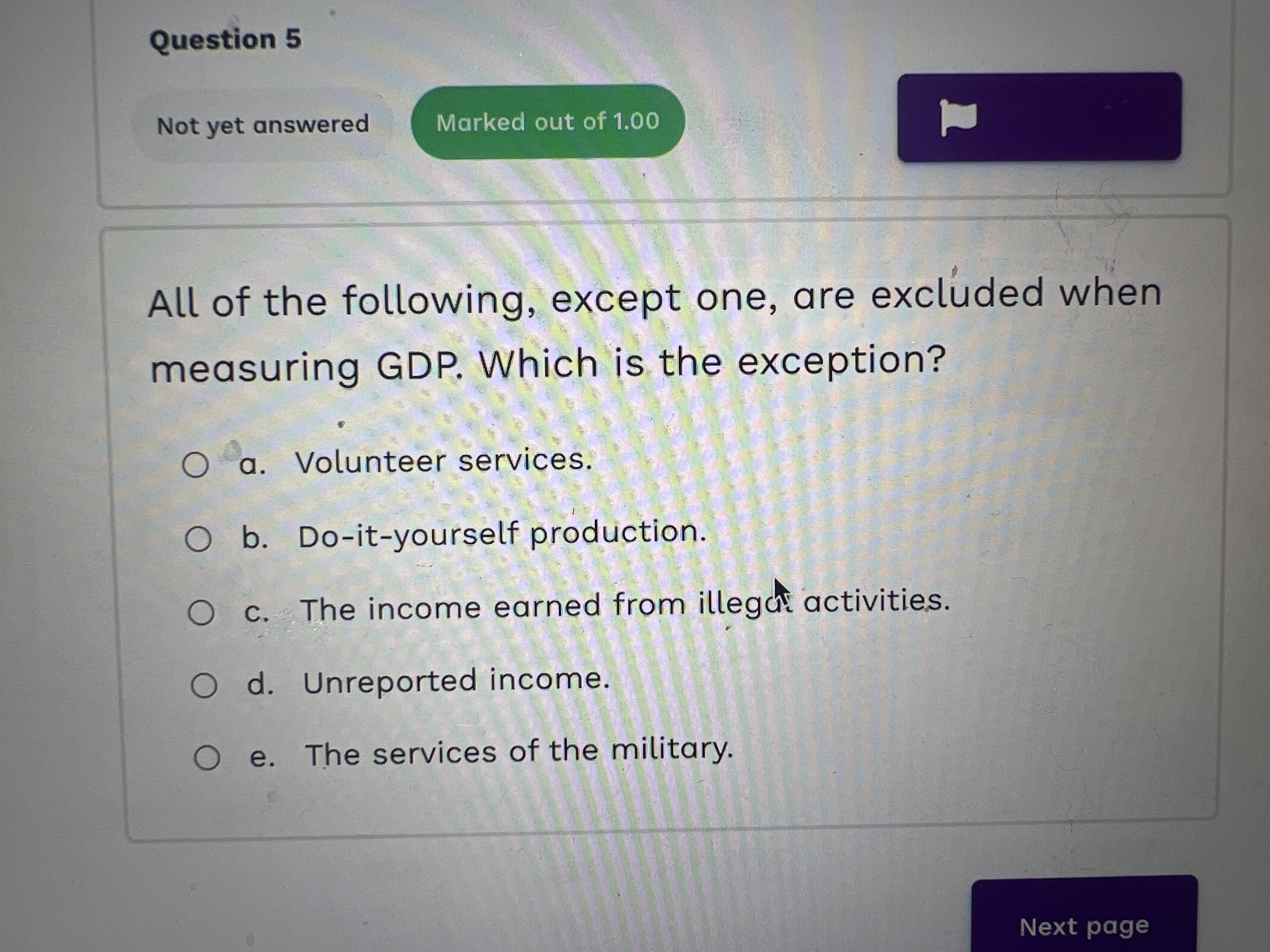 Solved Not yet answeredAll of the following, except one, are | Chegg.com