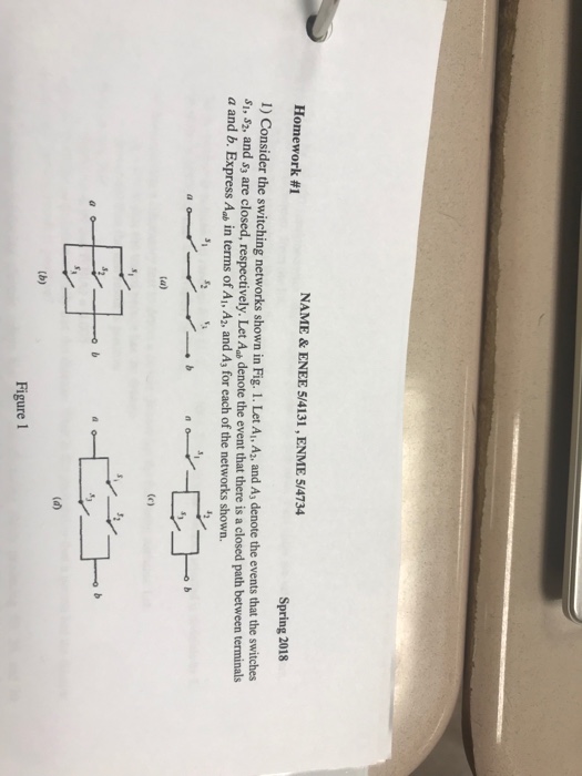 Solved NAME & ENEE 5/4131, ENME 5/4734 omework #1 Spring | Chegg.com