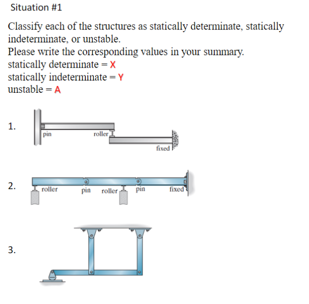 Solved Situation \#1 Classify each of the structures as | Chegg.com