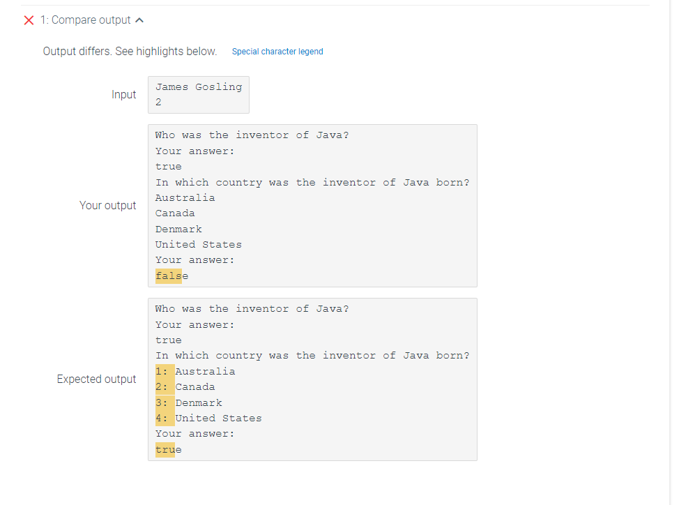 Solved Provide a different implementation of ChoiceQuestion. | Chegg.com