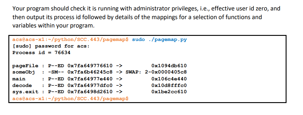 Solved Pagemap In Linux, the file /proc/self/pagemap holds | Chegg.com