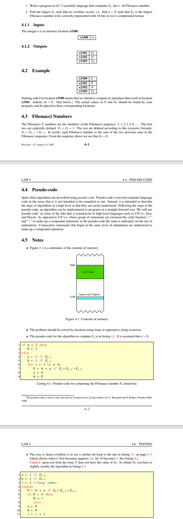 Solved 1. Write a program in LC-3 assembly language that | Chegg.com