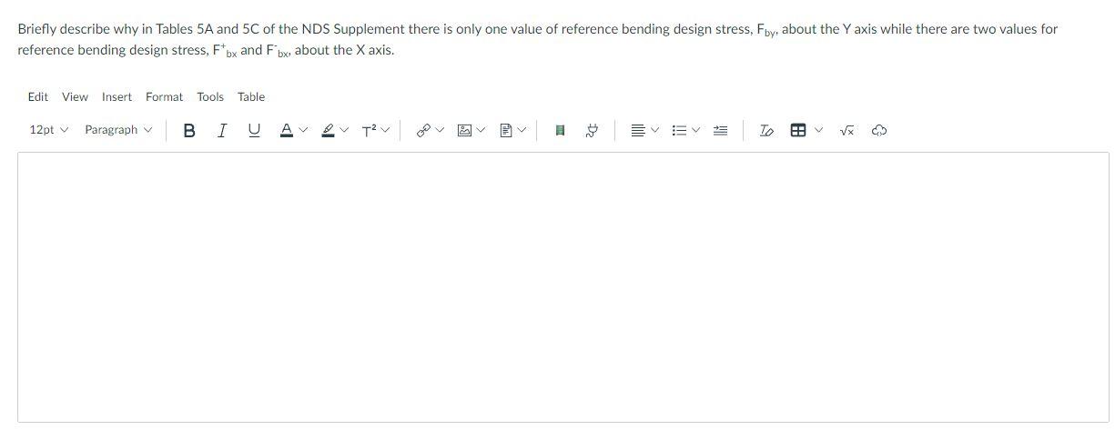 Solved Briefly describe why in Tables 5A and 5C of the NDS | Chegg.com