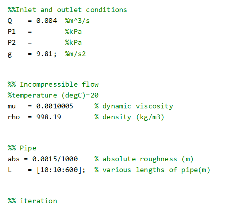 Using the template provided, please write the MATLAB | Chegg.com