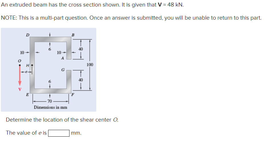 Solved An Extruded Beam Has The Cross Section Shown A - vrogue.co Solved An Extruded Beam Has The Cross Section Shown A - vrogue.co