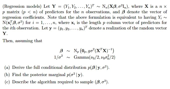 (Bayesian Statistics) - Textbook: A First course in | Chegg.com