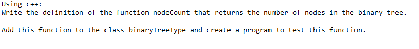 Solved Using c++ : Write the definition of the function | Chegg.com