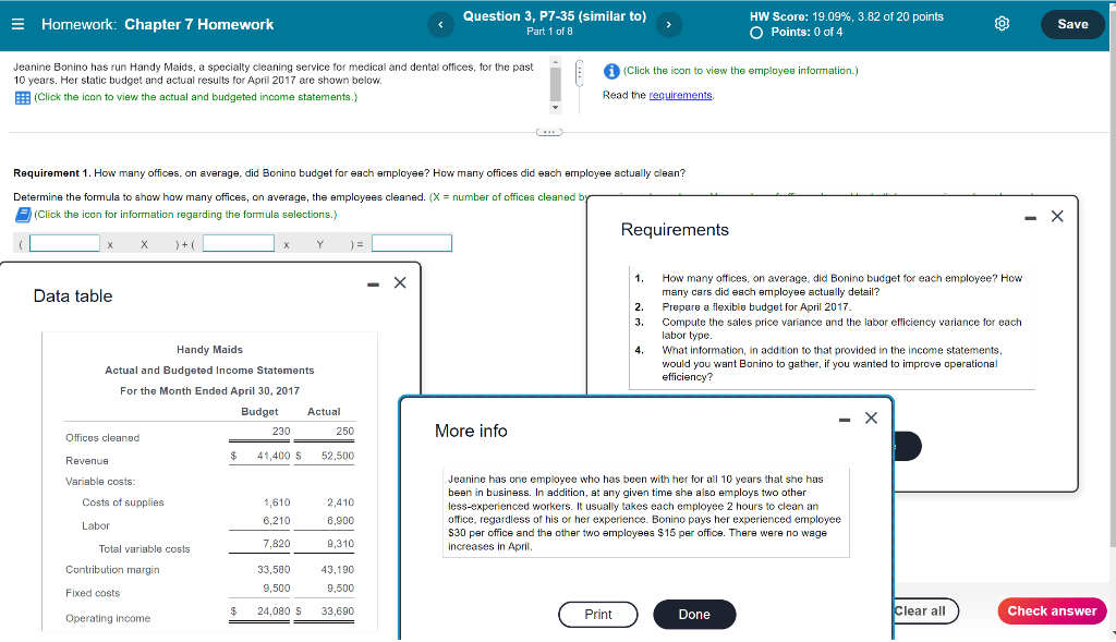 Solved E Homework Chapter 7 Homework Question 3 P7 35