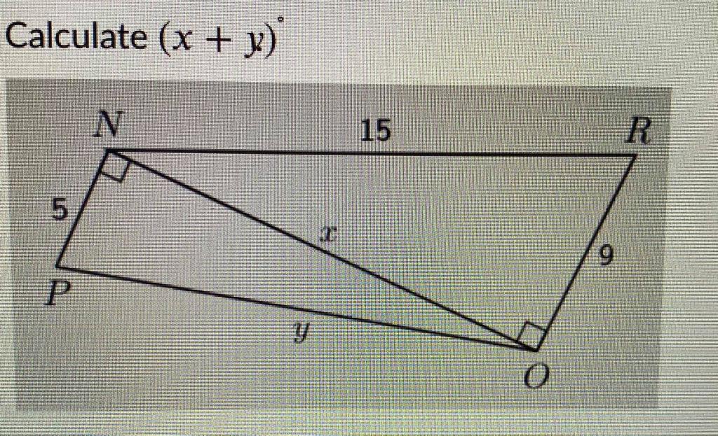Solved Calculate (x + y) 15 5 9 P Y When two lines | Chegg.com