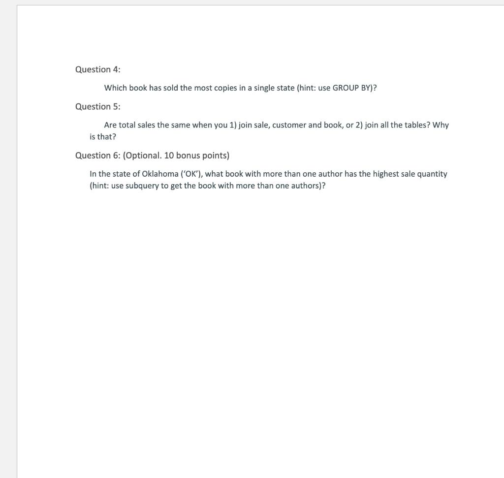 Comp 630 Assignment Advanced Sql And Data Warehouse