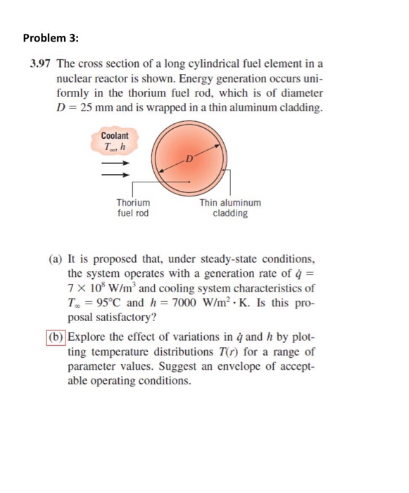 Solved Problem 3: 3.97 The cross section of a long | Chegg.com
