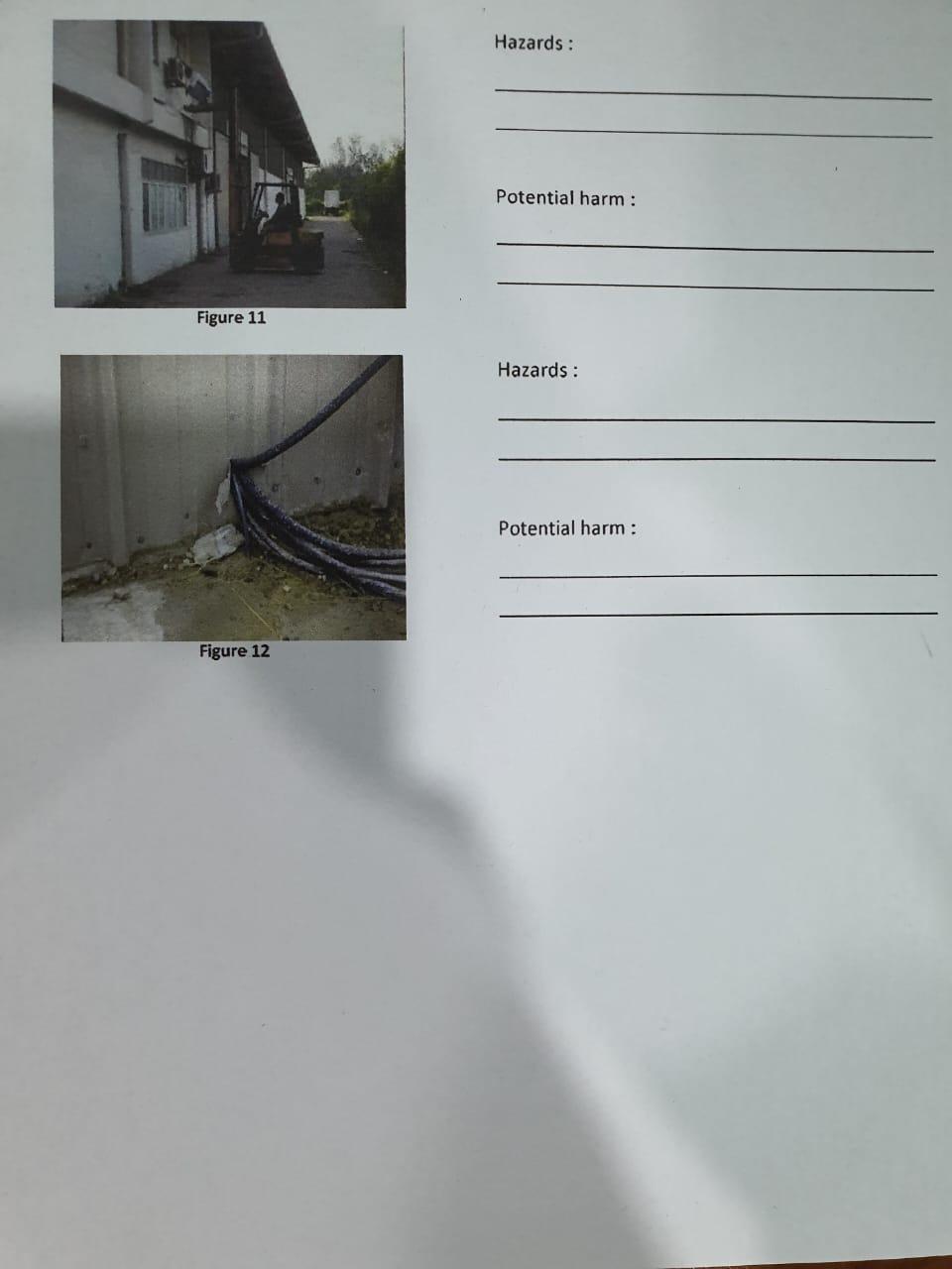 Solved Hazard and Potential Harm Identification Examine each | Chegg.com