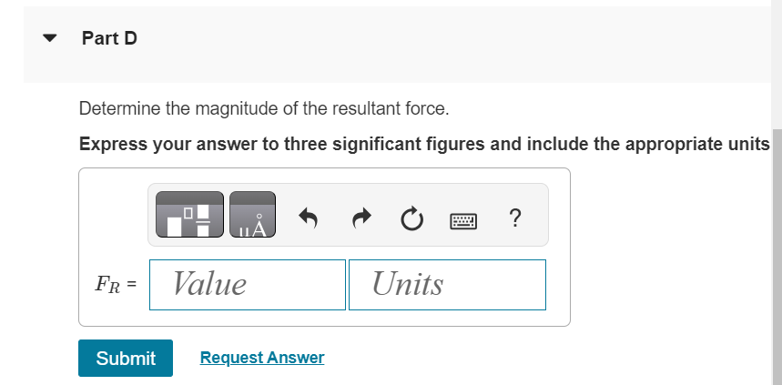 Solved Express F3 acting on the support in Cartesian vector | Chegg.com
