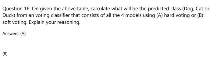 Solved Consider the problem of classifying images into dog, | Chegg.com