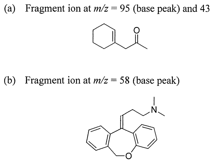 Solved For each structure below, i. Identify the site of | Chegg.com