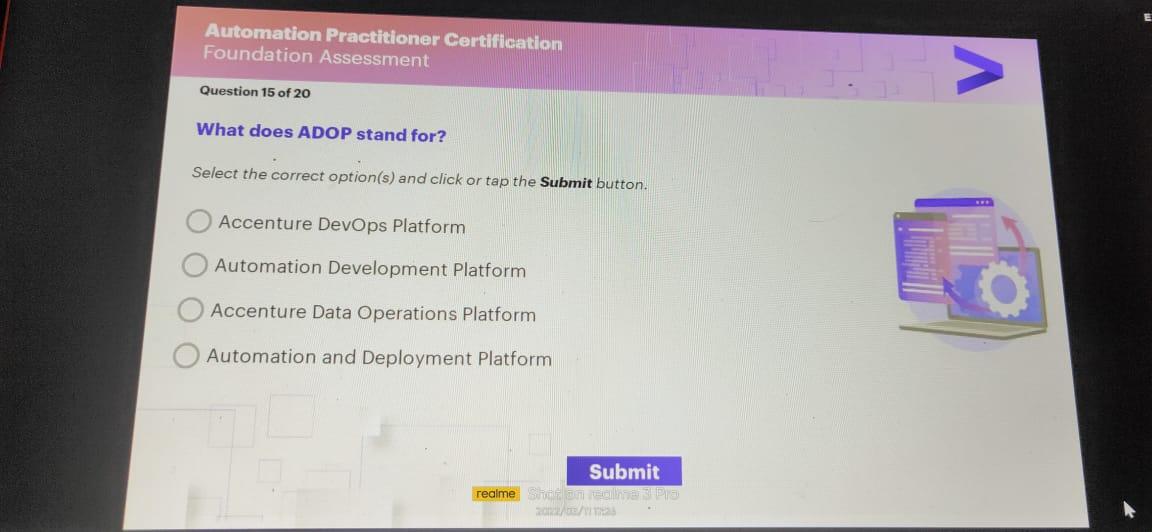 Solved Automation Practitioner Certification Foundation | Chegg.com