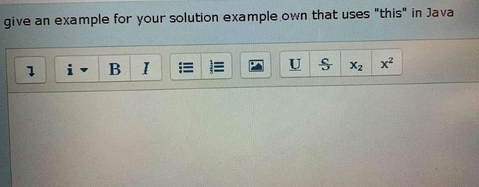 Solved give an example for your solution example own that | Chegg.com