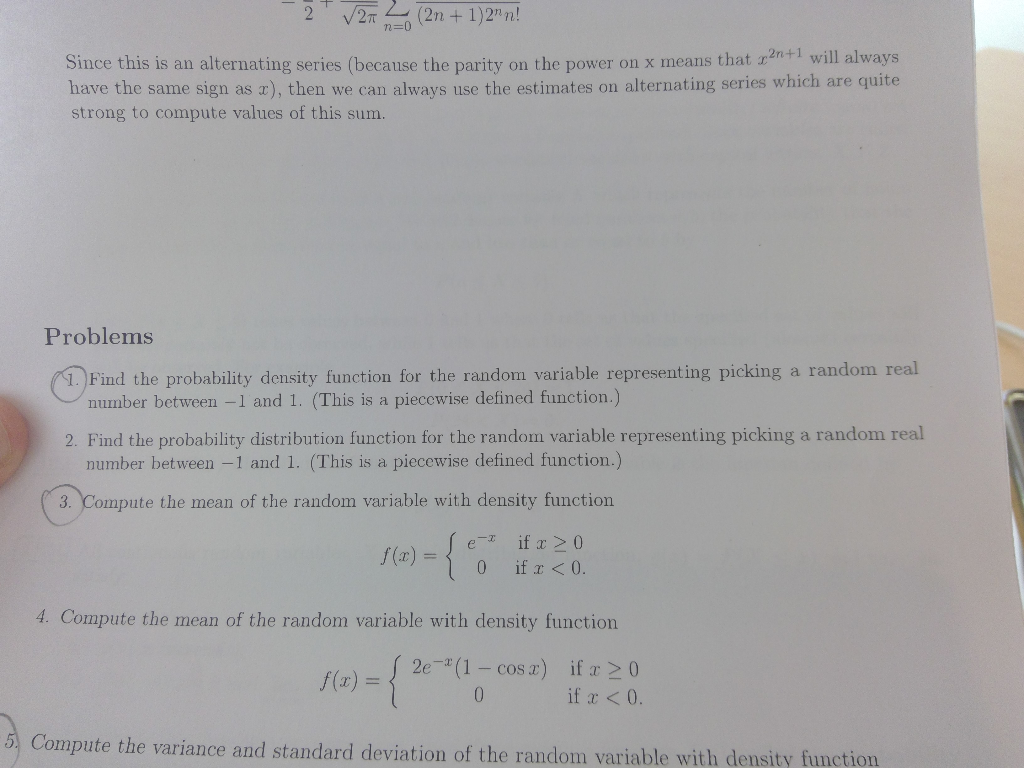Solved (2n 1)2nn! 2 V2T n=0 Since this is an alternating | Chegg.com