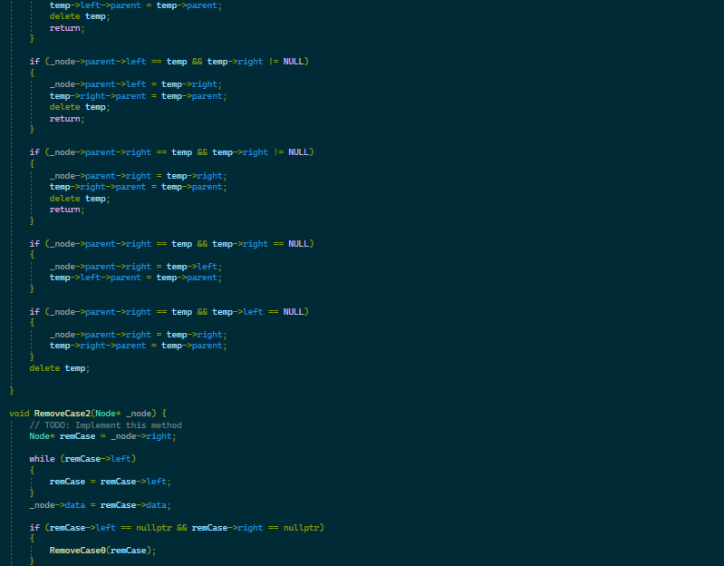 Solved Copy (_curr → right); oublic: void Clear() // TODO: | Chegg.com