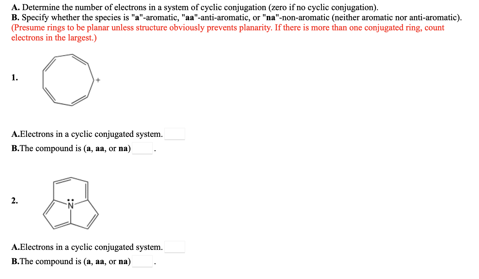 Solved A. Determine the number of electrons in a system of | Chegg.com