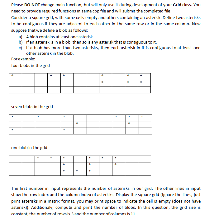 Solved Please DO NOT change main function, but will only use | Chegg.com