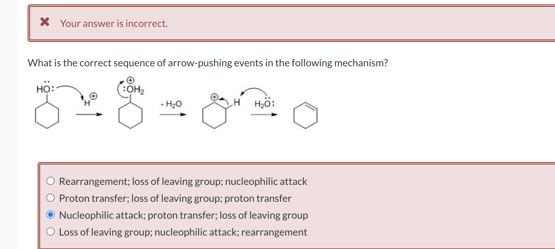 Solved X Your answer is incorrect. What is the correct | Chegg.com