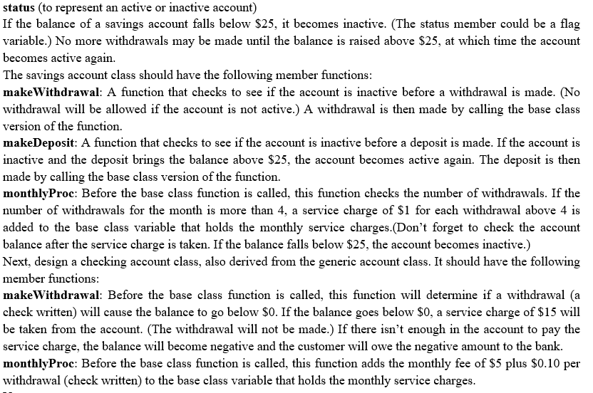 Solved . Design a generic class to hold the following | Chegg.com