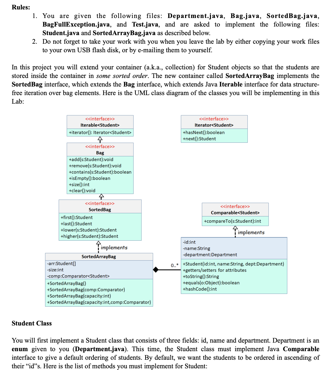 Solved Rules: 1. You are given the following files: | Chegg.com