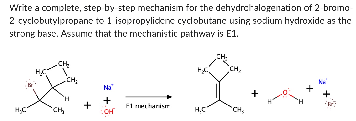Solved Write a complete, step-by-step mechanism for the | Chegg.com