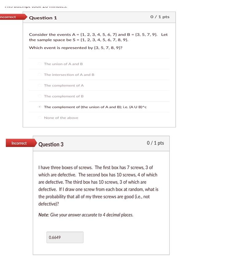 Solved Please help me these questions. I kept having | Chegg.com