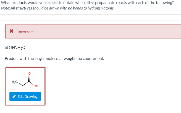 Solved What products would you expect to obtain when ethyl | Chegg.com