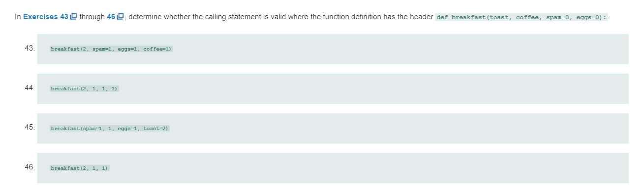 Solved In Exercises 43 through 460, determine whether the | Chegg.com