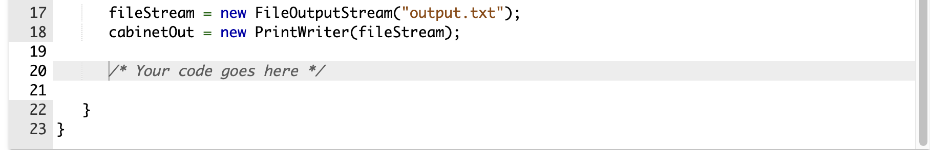 Solved Integer cabinetCount and string friendName are read | Chegg.com