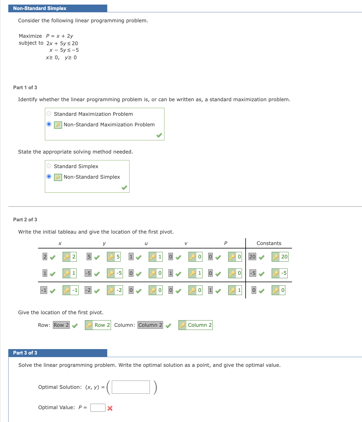 Solved Consider the following linear programming | Chegg.com
